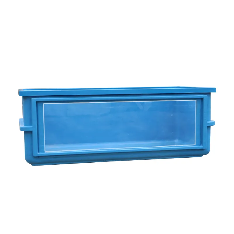 Custom Size Rectangle Fiberglass Fish Container For Biofloc Farming ...