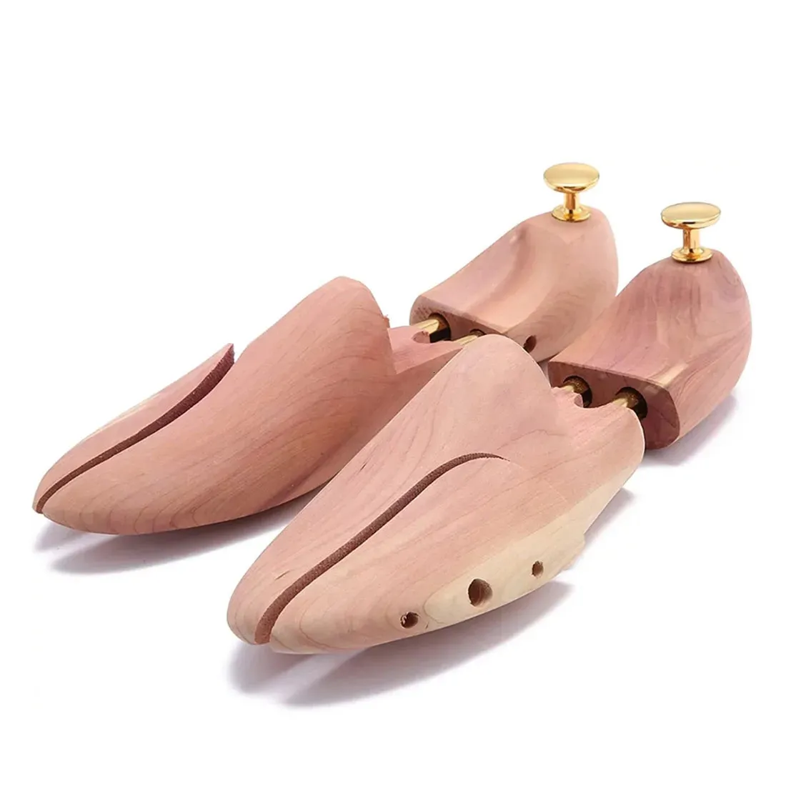 Adjustable Cedar Shoe Trees: Mens Wooden Shoe Stretchers for Perfect ...