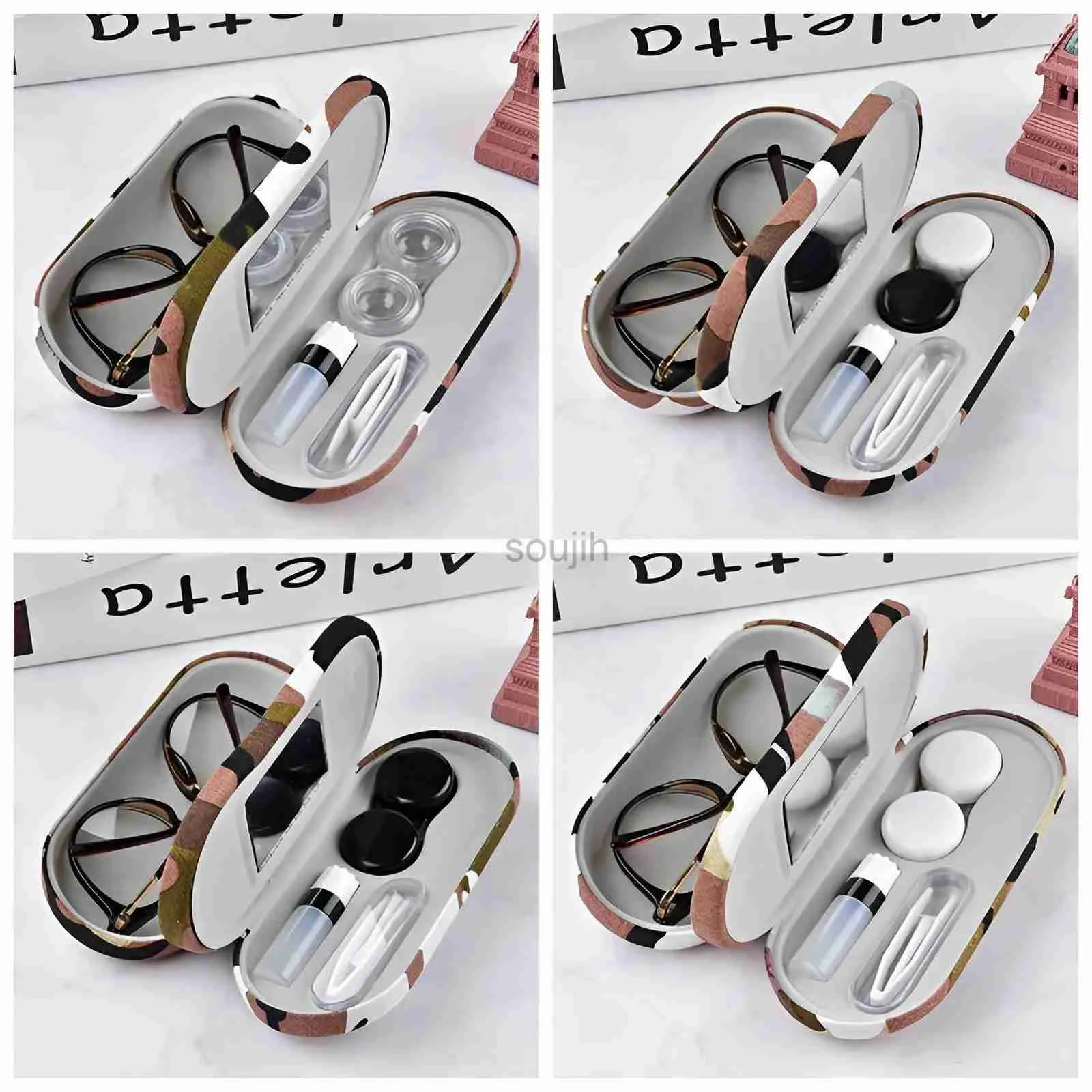 DHgate.com:Contact Lens Accessories Creative Dual Use Glasses Case ...