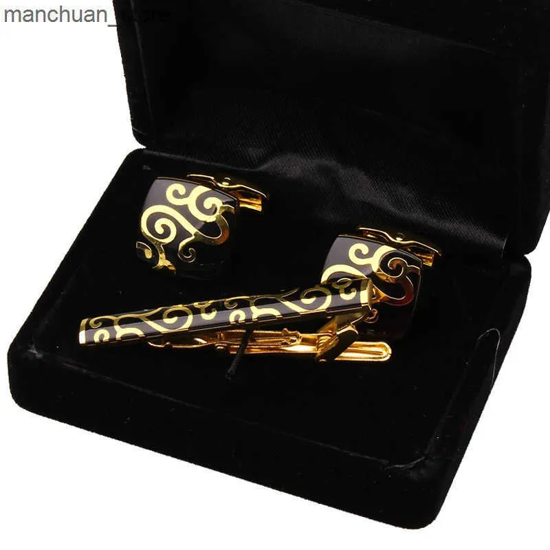 Premium Tie Clip and Cufflink Sets with Gift Box - Elegant Tie Bar ...