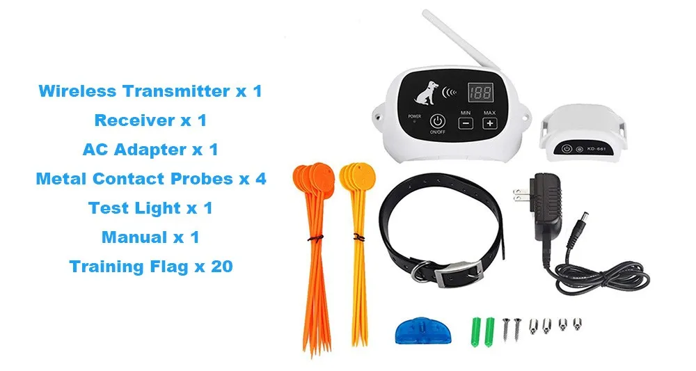 Best Seller Wireless Pet Fence: Easy Setup, Waterproof, Beep & Shock ...