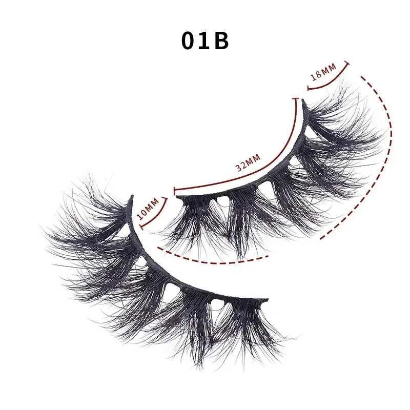 3D Natural Magnetic Lashes: Reusable, Handmade False Eyelashes with ...