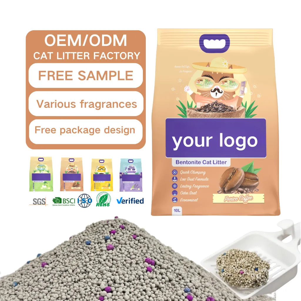 Premium Bentonite Cat Litter: Multi-Fragrance, Dust-Free, Best Seller ...