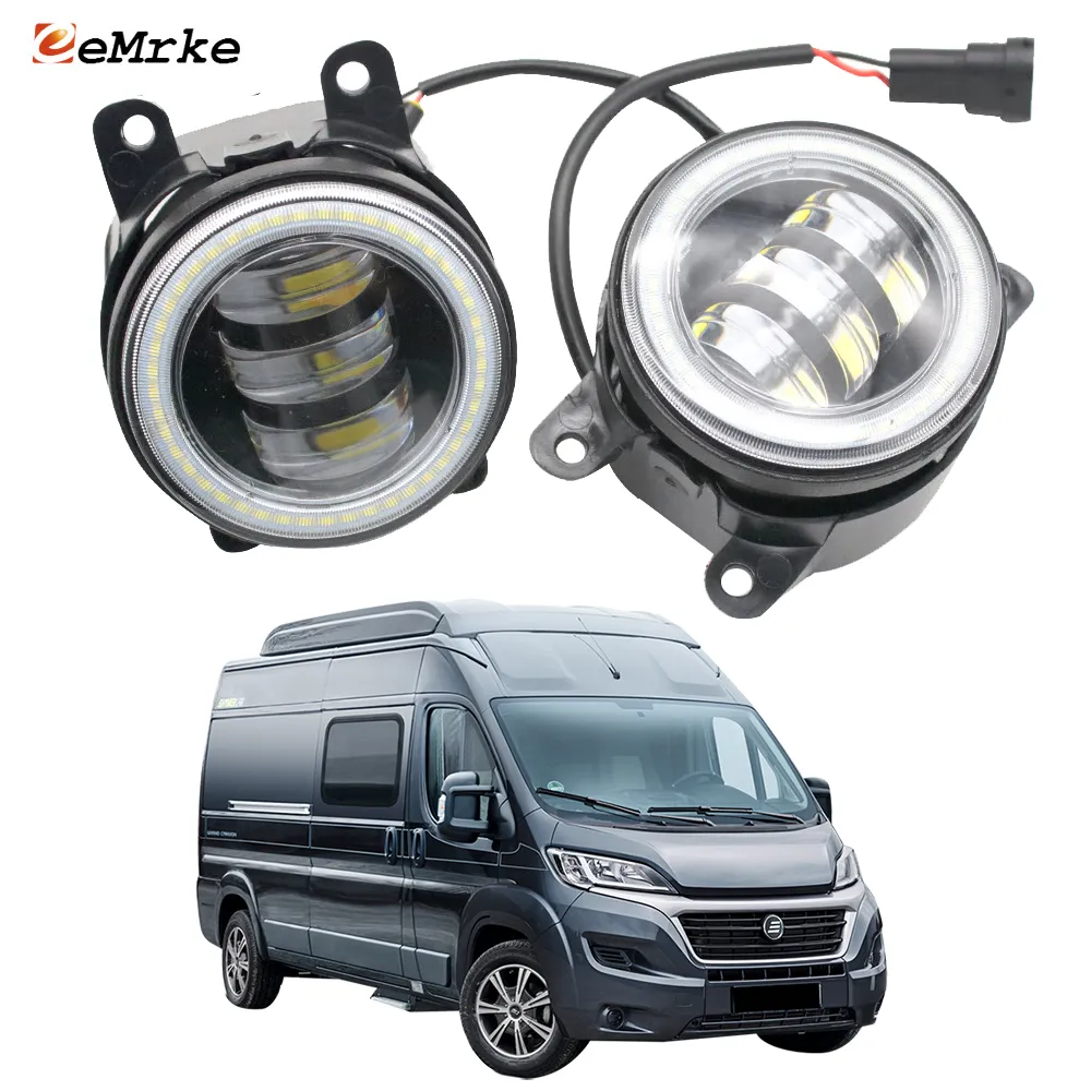 DHgate.com:30W/40W LED Fog Lights w/ Clear Lens for Fiat Ducato Box/Bus ...