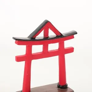 Mini Torii Gate Aquarium Ornament - Authentic Japanese Fish Tank Decor ...