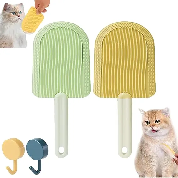 DHgate.com:2-in-1 Cat Tongue Comb & Ice Cream Brush: Portable Pet ...
