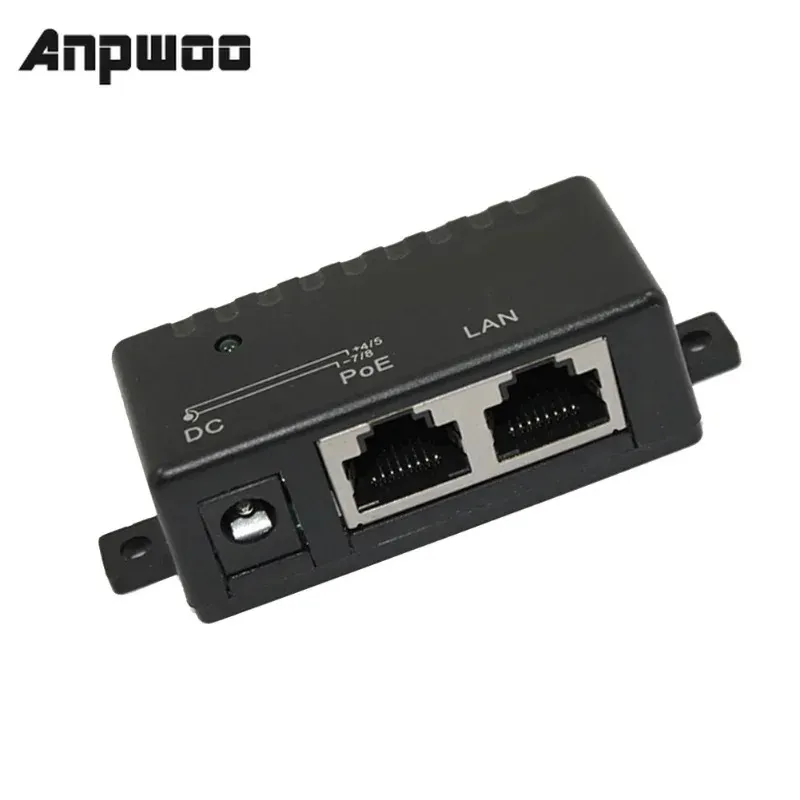 PoE Injector & Splitter Kit: 100Mbps, 5V-48V, Power Over Ethernet ...