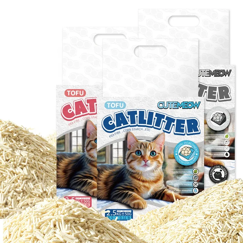 Wholesale Biodegradable Cat Litter: Natural Plant Fiber Clumping Litter ...