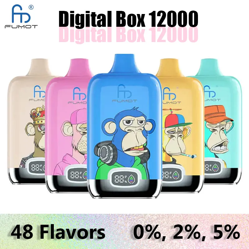 Original RandM Fumot Digital Box 12000 Puffs Disposable Vape 12K 850mAh ... Original RandM Fumot Digital Box 12000 Puffs Disposable Vape 12K 850mAh ...