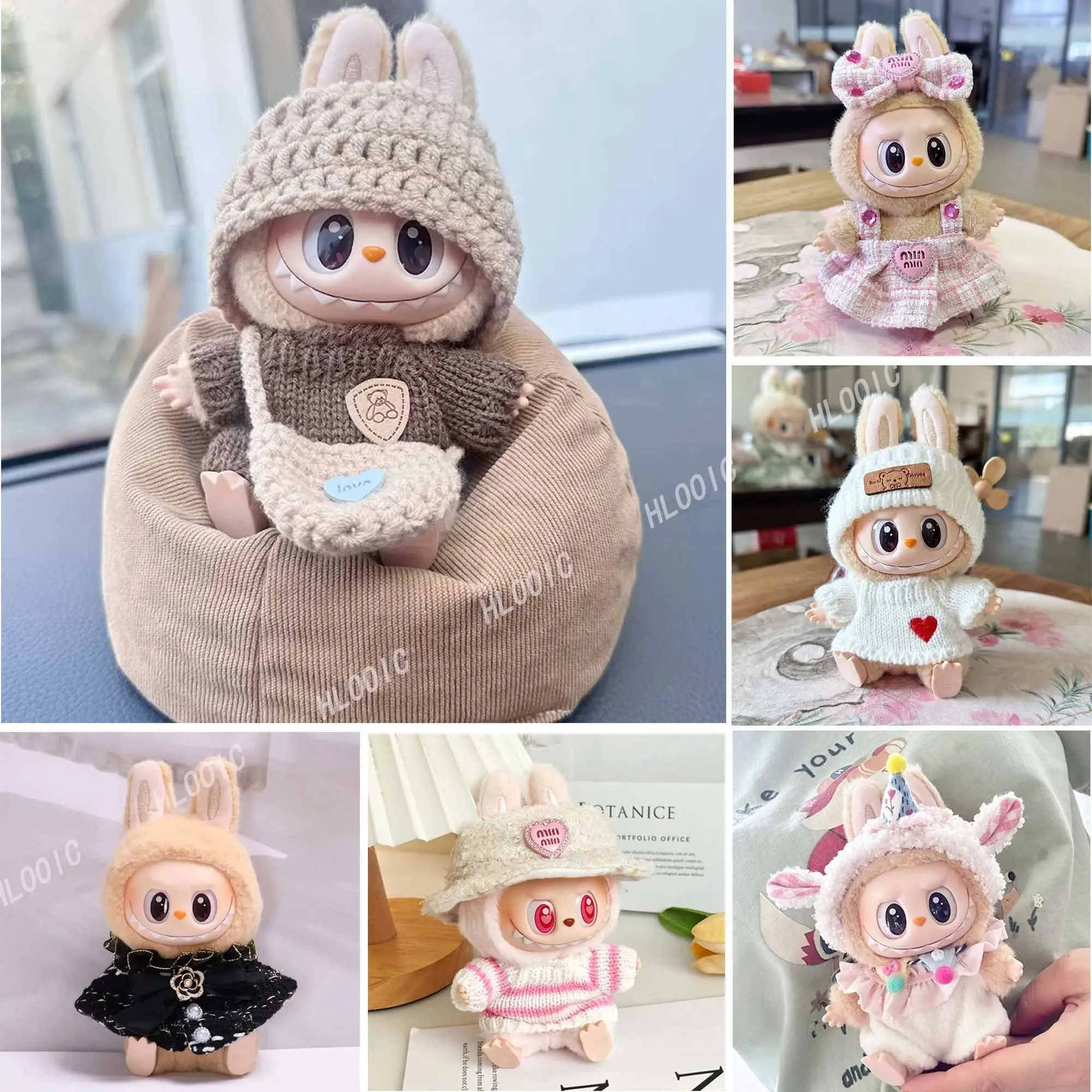 Labubu Macaron Corolle Doll Outfits V1 V2 Clothes Skirt C241122 From ...