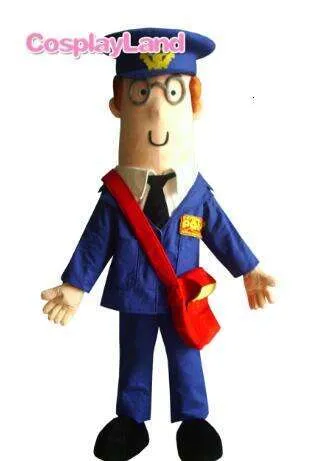 Adult Halloween Character Cute Postman Pat Mailman Christmas Dress Full ...