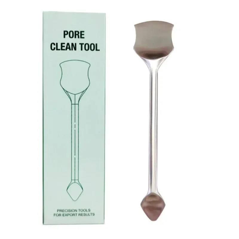 Stainless Steel Double Headed Pore Cleansing Tool For Blackhead, Acne ...