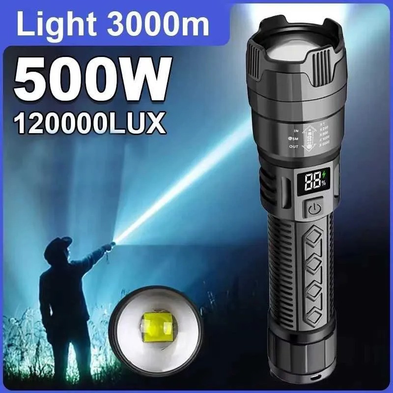 USB Rechargeable Tactical torch browser - Super Long Range High Power ...