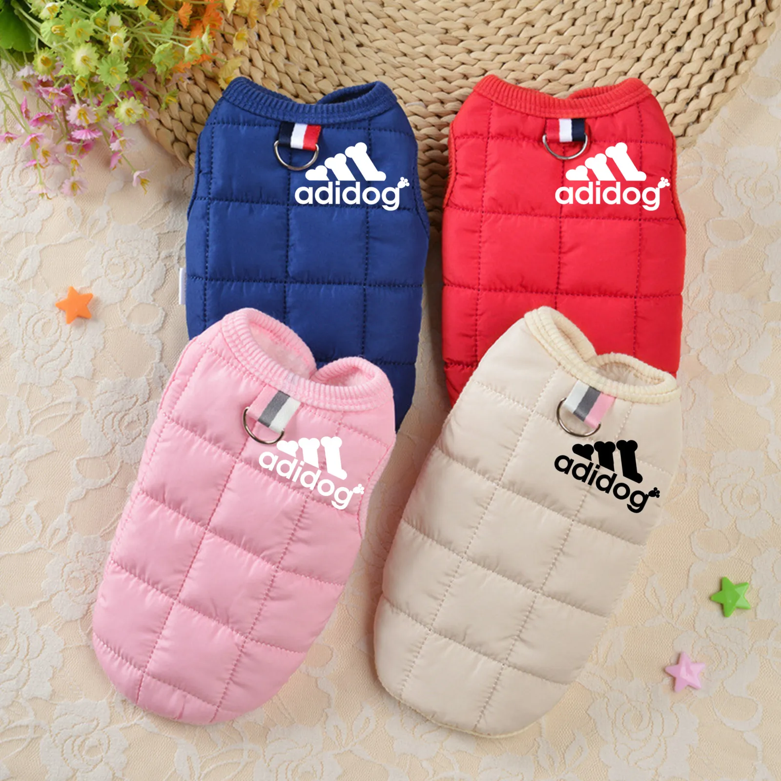Premium Plush Winter Dog Coat: Small Dog Supplies, Warm Vest with ...