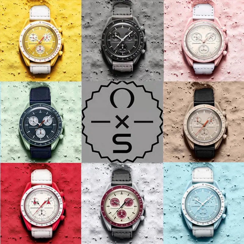 Limited Edition Bioceramic Blue Moon Men's Quartz Chronograph Mission ...