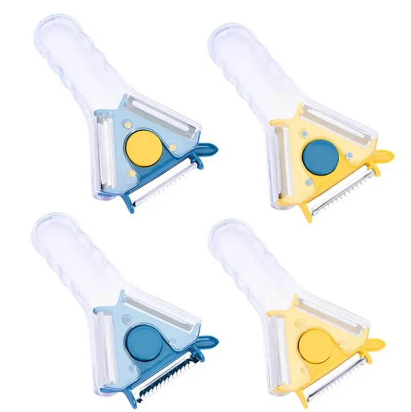 3 In 1 Stainless Steel Fruit And Vegetable Peeler With Creative Grater ...