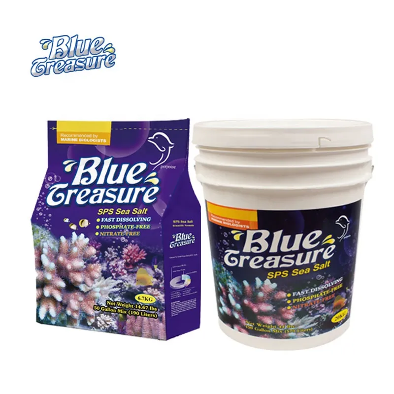 Premium Aquarium Salt For Marine Fish Tanks Natural Sea Salt Mix For ...