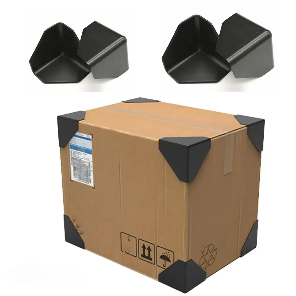 Wholesale Parcel Courier Box with Plastic Corner Wrap Angle for Packing ...