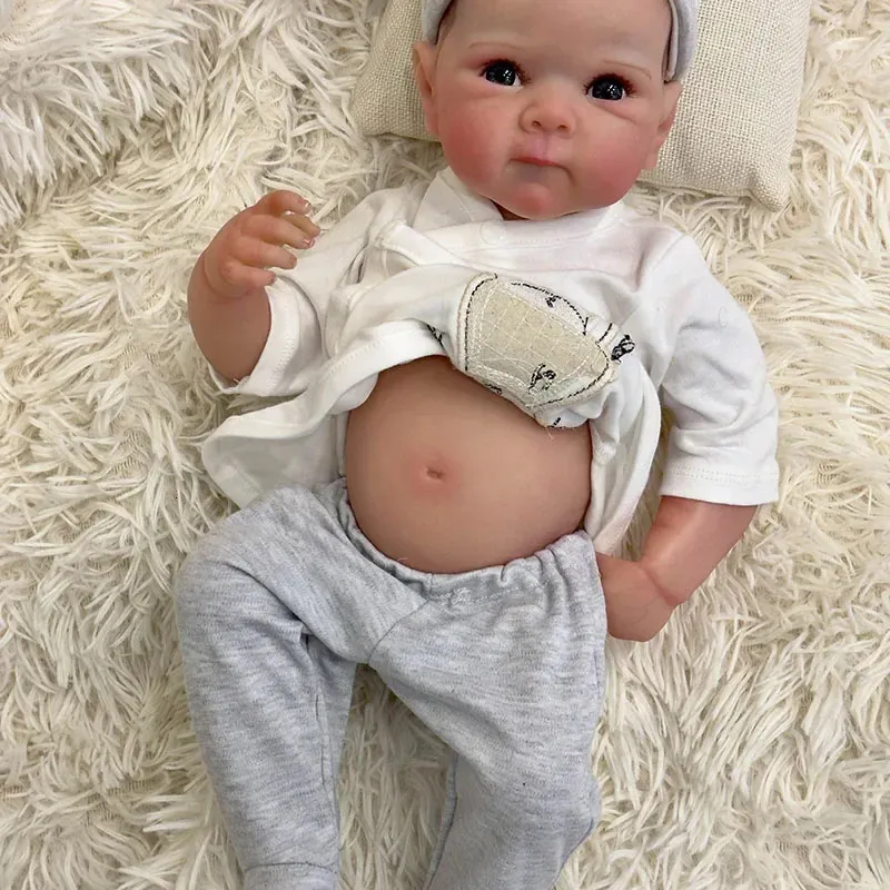 18 Inch NPK Full Body Bettie Reborn Lifelike Reborn Dolls With Multiple ...