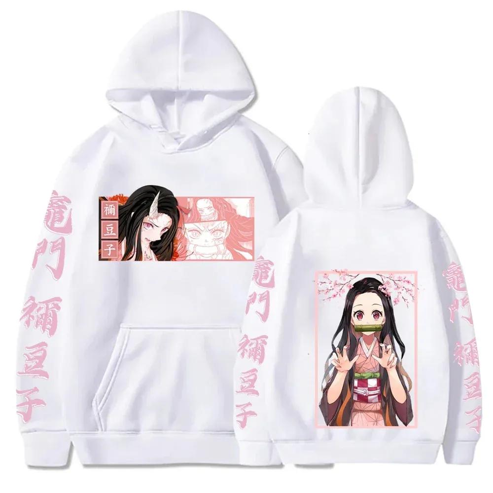 2025 Japan Anime Demon Slayer Kamado Nezuko Print Ahegao Hoodie For ...