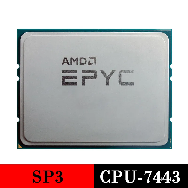AMD EPYC 7443 24-Core 32-Thread Processor Socket SP3 CPU7443 from ...