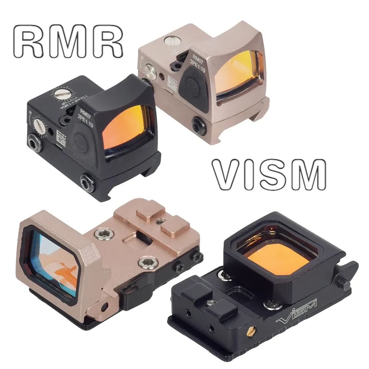 DHgate.com:RMR VISM Flip Up Red Dot Sight Scope for G17 G19 Airsoft ...