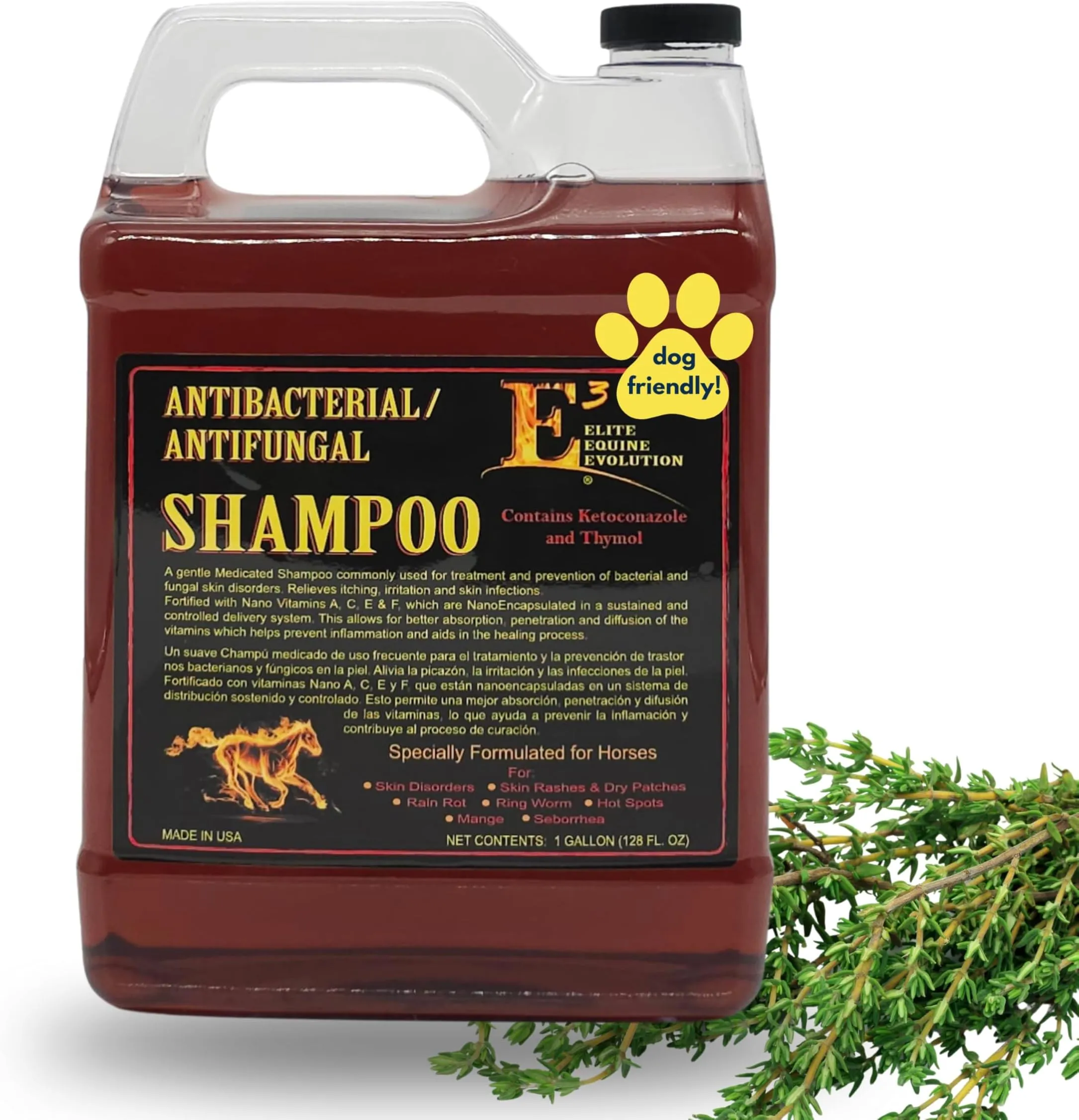 DHgate.com:E3 Antifungal Ketoconazole and Thymol Skincare Shampoo for ...