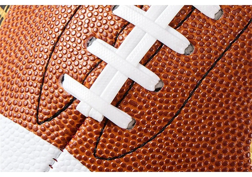 No. 9 American Classic Football, PU Sewing Machine Stitched, Anti-Slip ...