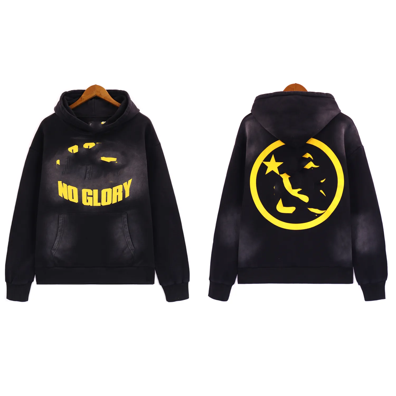 Hellstar Graffiti Foil Print Hoodie For Men Designer Graphic Graphic ...
