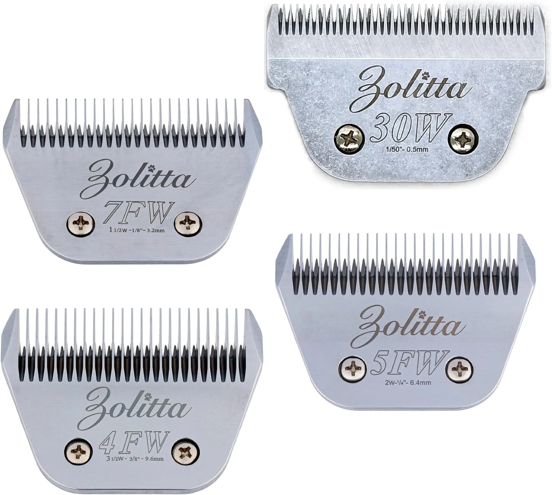 DHgate.com:ZOLITTA Professional Dog Grooming Wide Clipper Blades Set ...