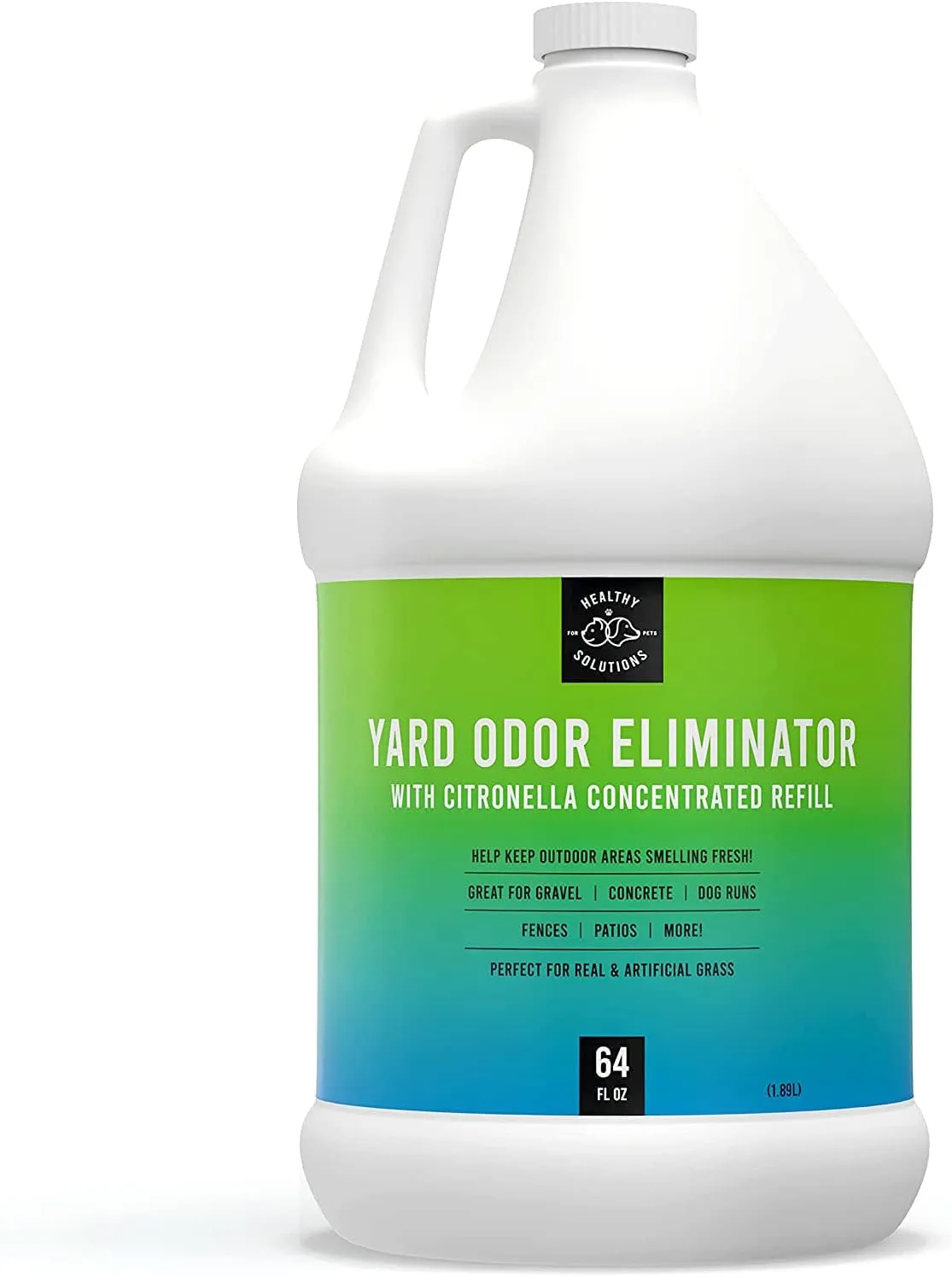 Yard Odor Eliminator Spray for Dogs with Citronella Scent - Neutralizes ...