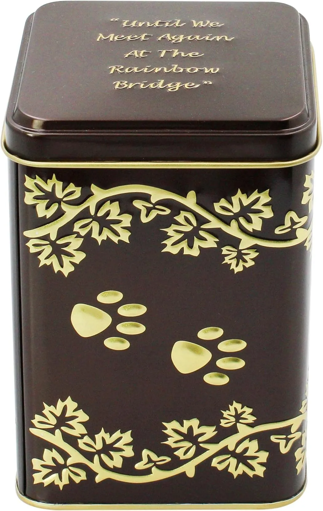 Bulk Rainbow Bridge Pet Cremation Urns 22 Cubic Inch Memorial Tin For ...