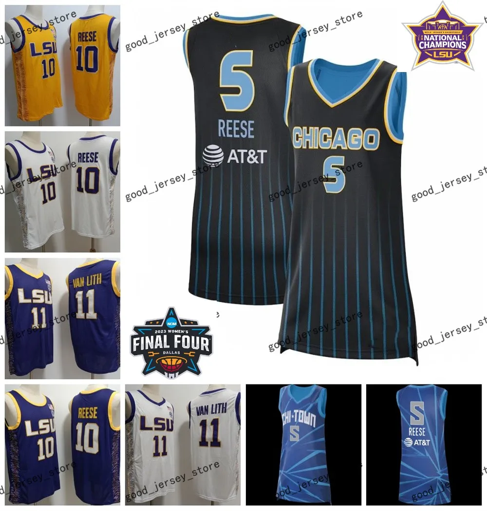 Tigers Jersey: Angel Reese LSU Basketball Jersey Stitched Hailey Van ...
