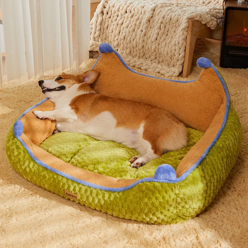 All-Season Dog Kennel - Cozy & Washable Bed for Small & Medium Dogs ...