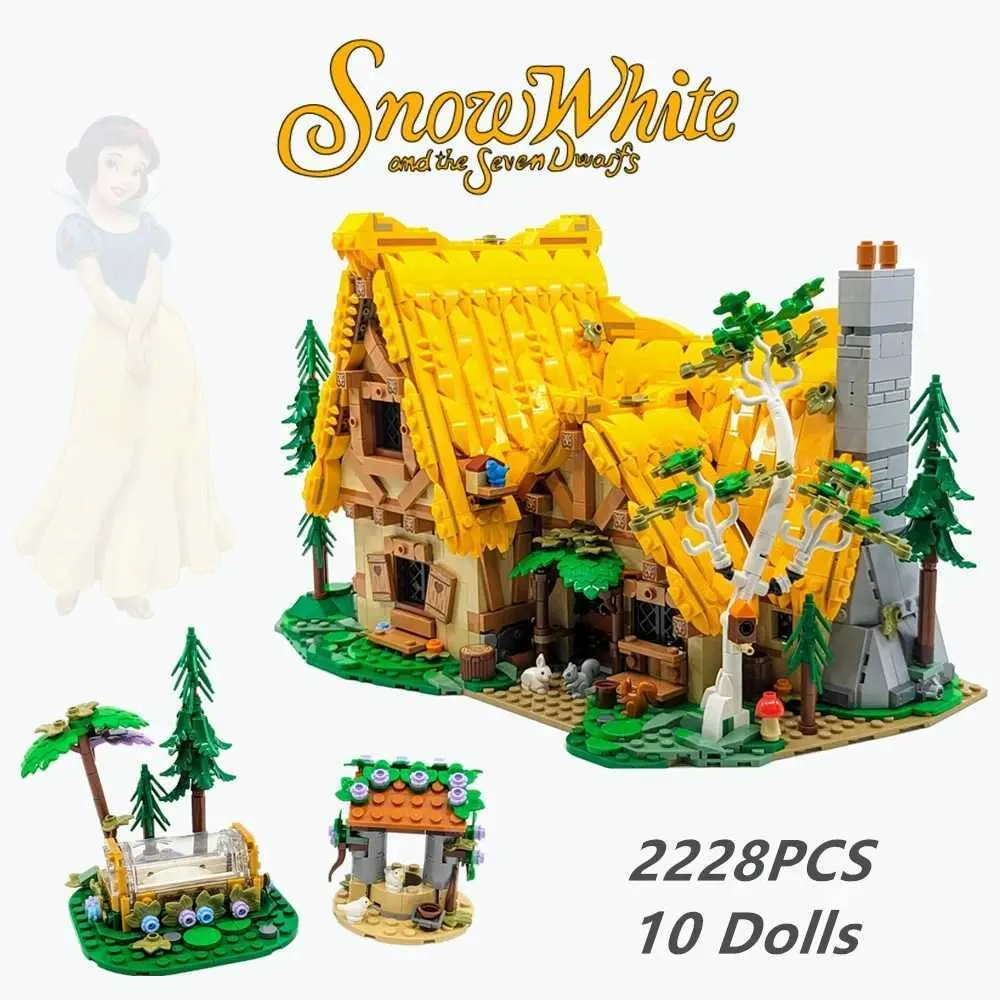 Building Blocks Mini Cottage Set: Construct Your Own Fairytale Castle ...