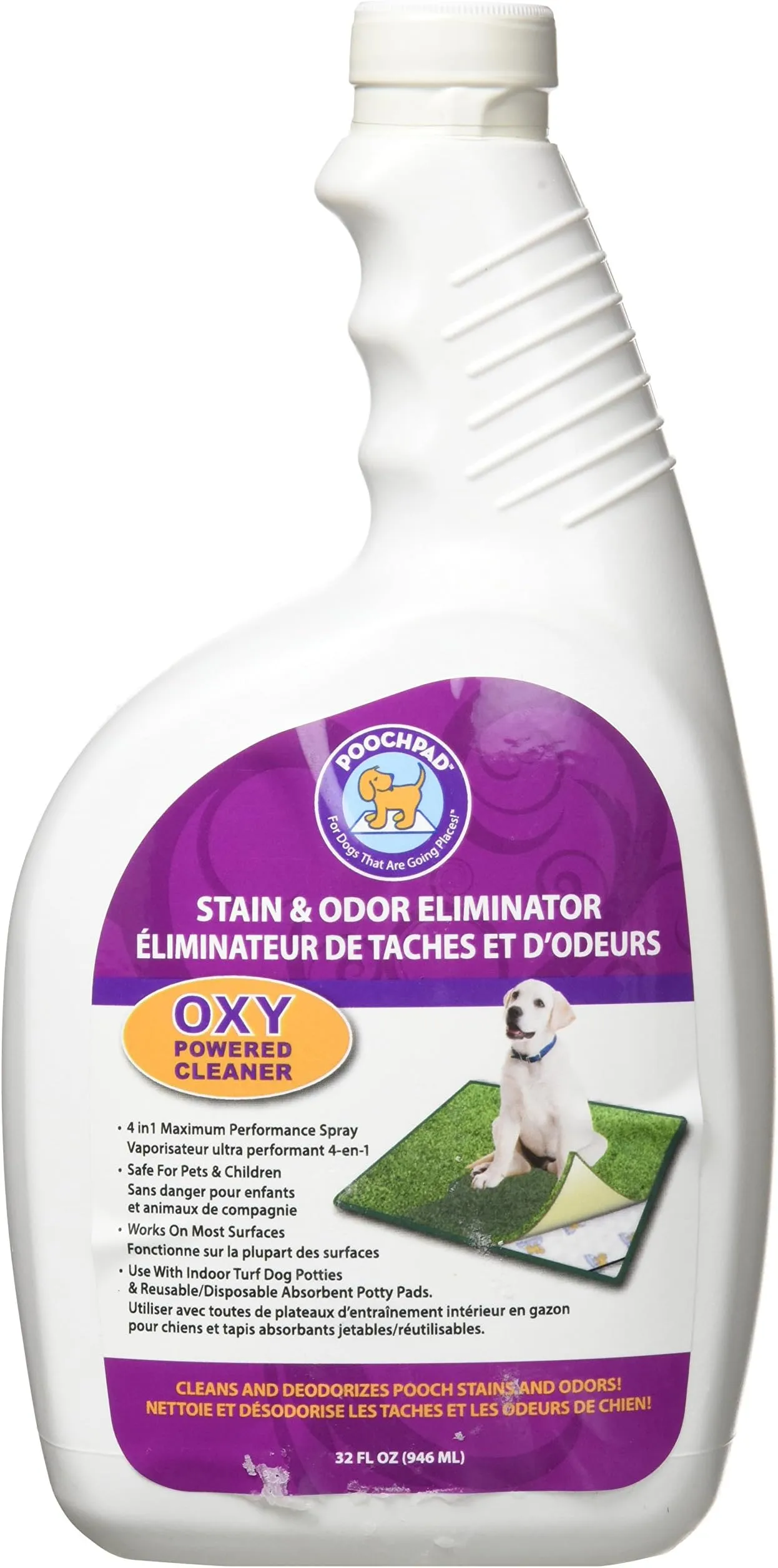 Oxy Powered Pet Stain & Odor Eliminator, 32 oz - Safe for Homes ...