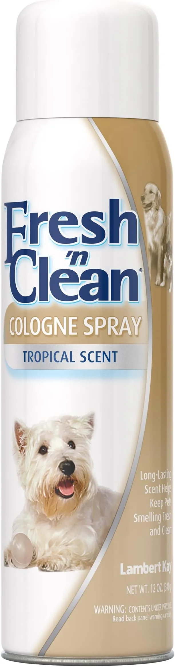 Tropical Scent Pet Cologne Spray: Fresh & Clean Deodorizer for Dogs ...