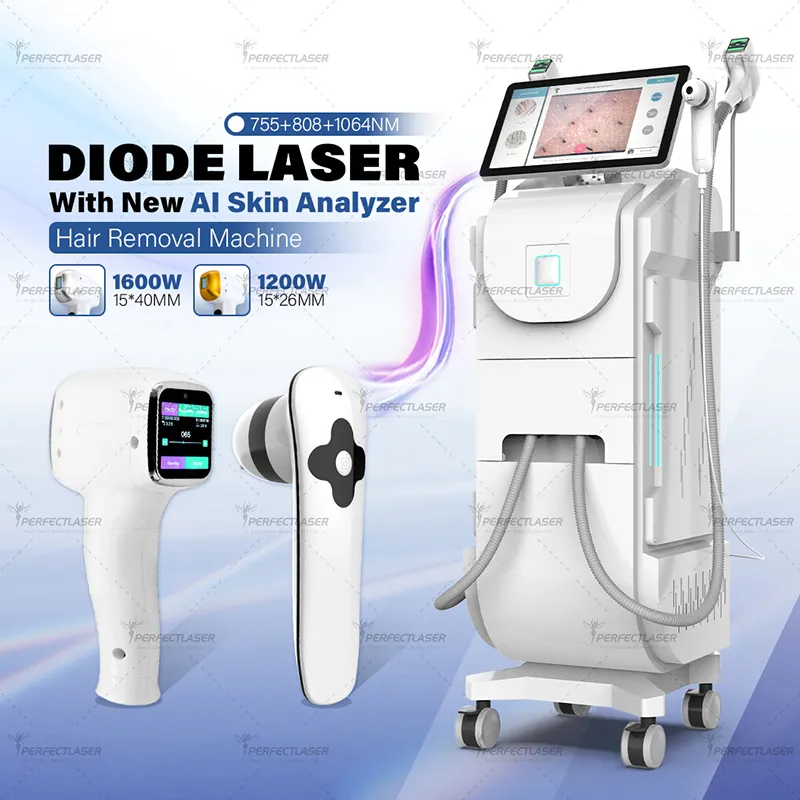 2025 Triple Wavelength Diode Laser Hair Removal & Skin Analysis ...