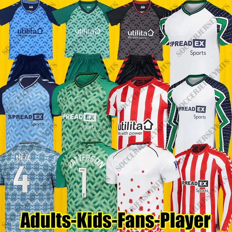 SUNDERLAND Retro Soccer T Shirts STEWART, SIMMS, ROBERTS, AMAD, CLARKE ...