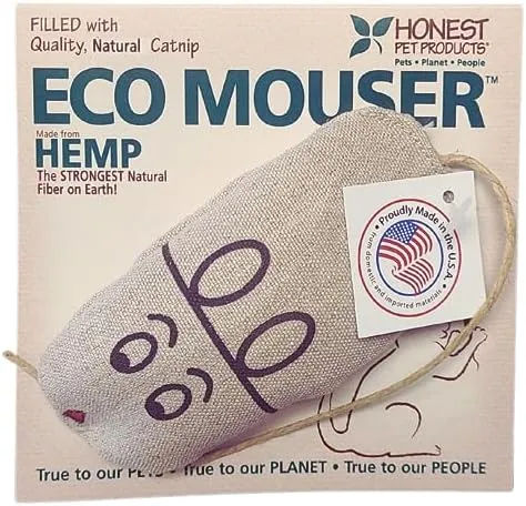 DHgate.com:Handmade Catnip & Hemp Mouse Toy - Eco-Friendly & Durable ...