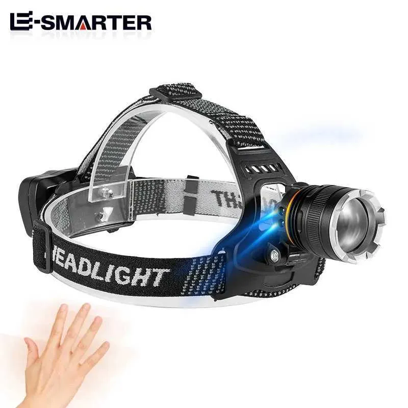 Super Bright Rechargeable LED Headlamp - Waterproof Zoom Headlight for ...