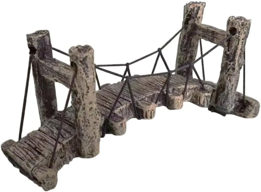 Artificial Resin Arkadium Bridge For Aquariums Miniature Ornament For ...