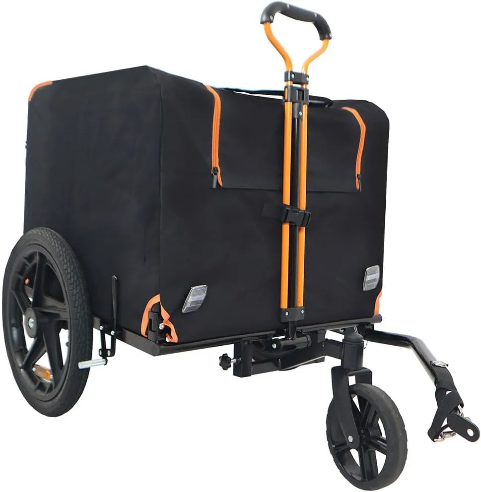 Premium Dog Bike Trailer: XL Size, Easy Fold, Holds up to 88 lbs. Shop ...