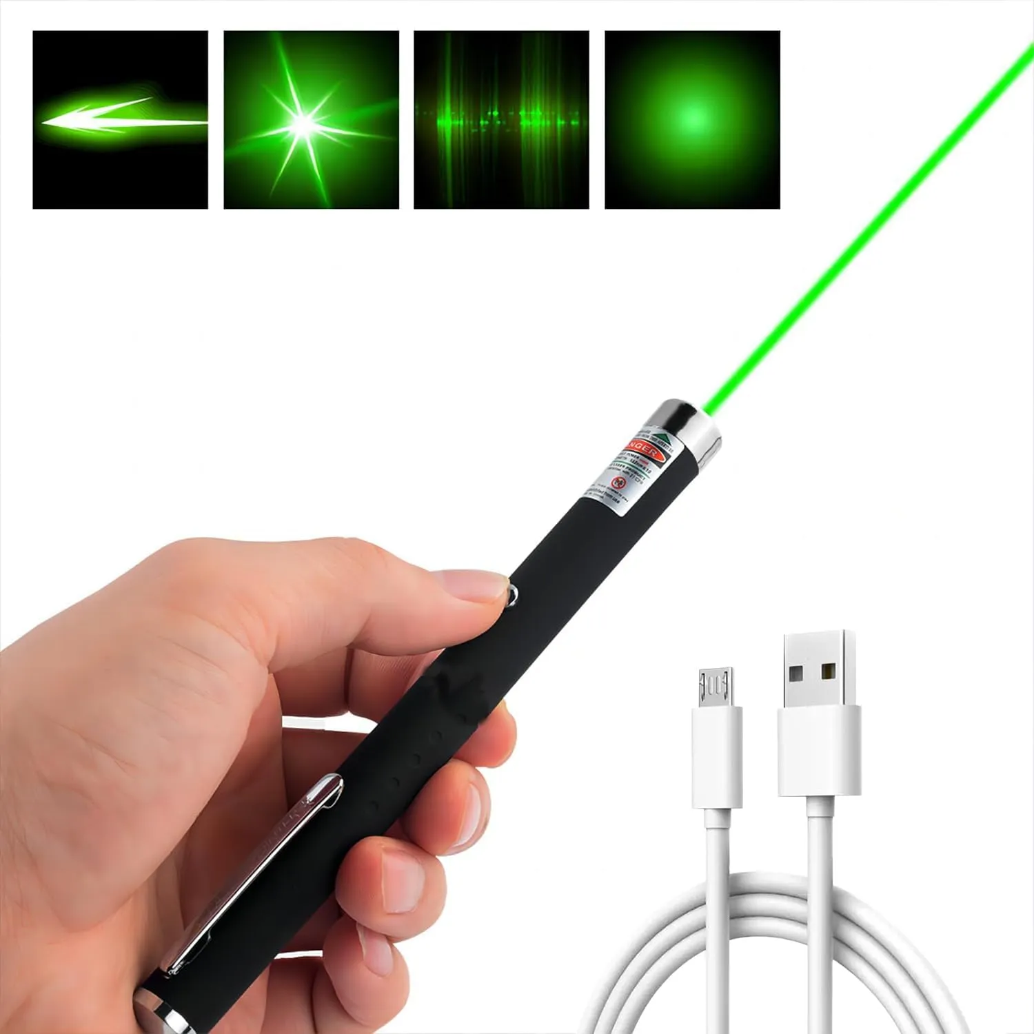 DHgate.com:USB Rechargeable Cat Laser Pointer - Green Light ...
