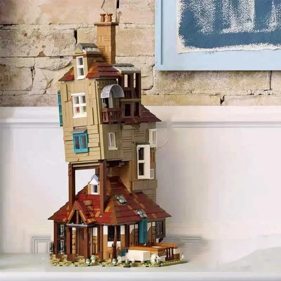 The Burrow Building Blocks Model Kit Creative Bricks Toy For Children ...