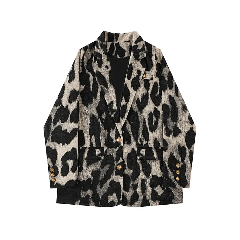 Leopard Print Winter Coat: Premium Quality, Retro Style Jacket. Shop ...
