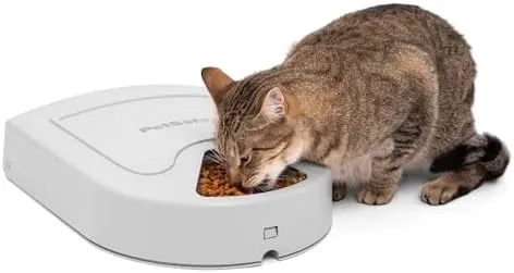 5-Meal Automatic Pet Feeder: 40oz Capacity for Dry Food - Shop Now ...