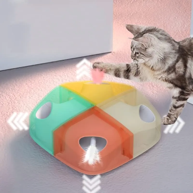 Interactive Cat Toys: Motion Activated Fun for Indoor Cats! USB ...