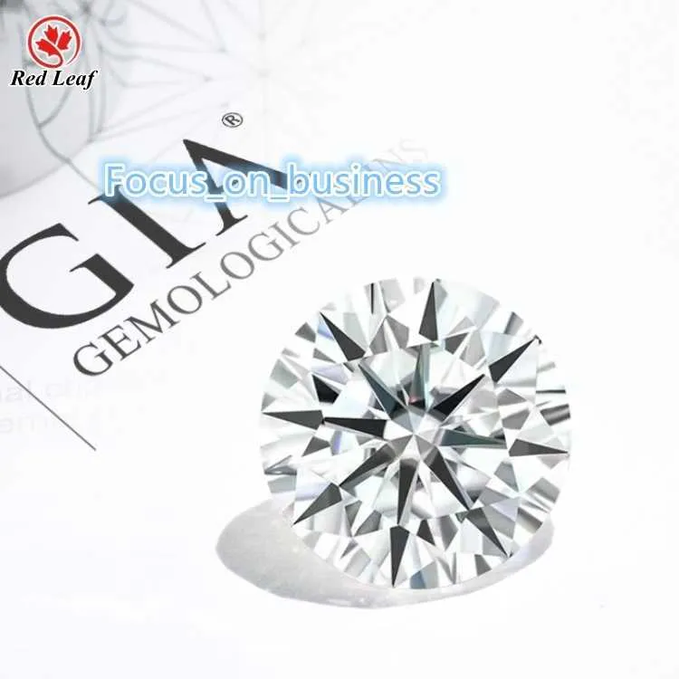 ₩49,537에서 레드 리프 다이아몬드 핫 판매 0.5ct 1ct 1.5ct 2ct 3ct D 컬러 VVS IGI GIA 인증서 생성 HPHT CVD 실험실 자란 다이아몬드 ...
