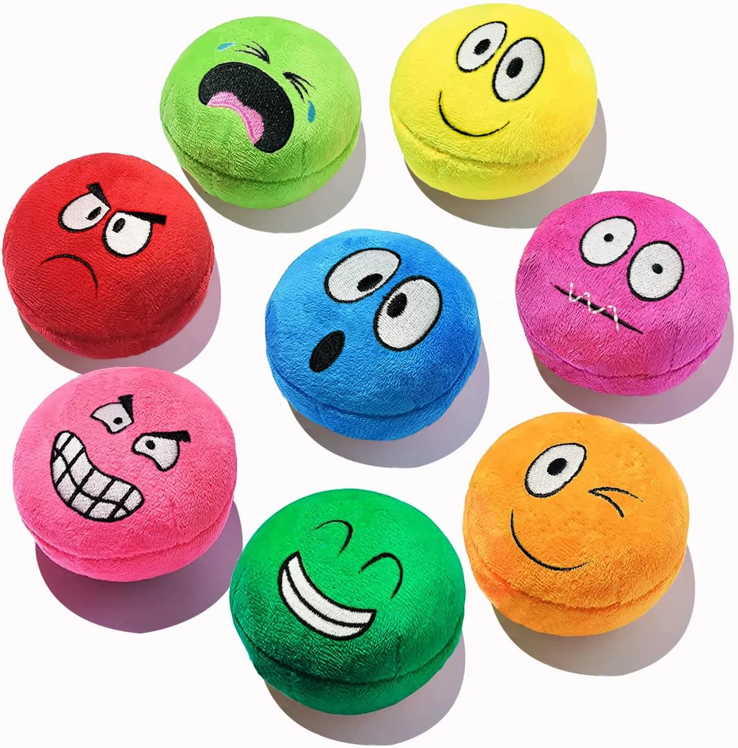 DHgate.com:Plush Squeaky Dog Toys for Small & Medium Breeds - Smile ...